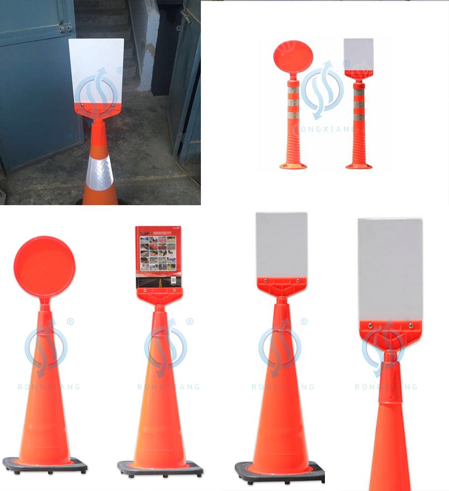 PVC Cone Topper Sign - Buy Conos de PVC flexible pequeños, Plastic cone ...