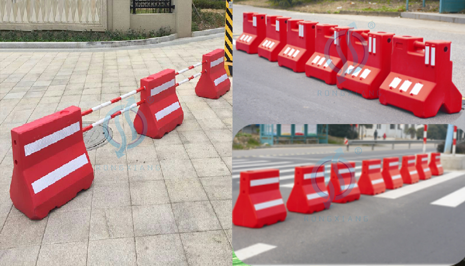 Plastic Traffic Barrier - Buy traffic barrier, road barrier, roadway ...